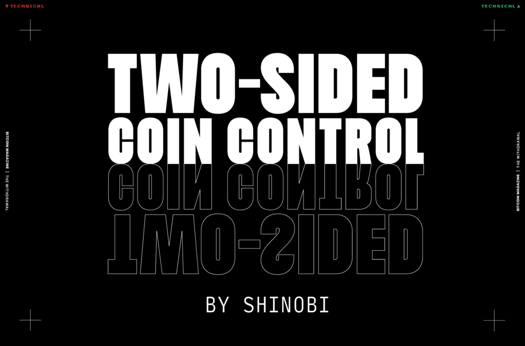 Two-Sided Coin Control
