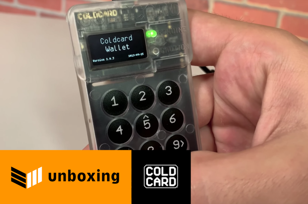 Video Review: Coldcard Mk3