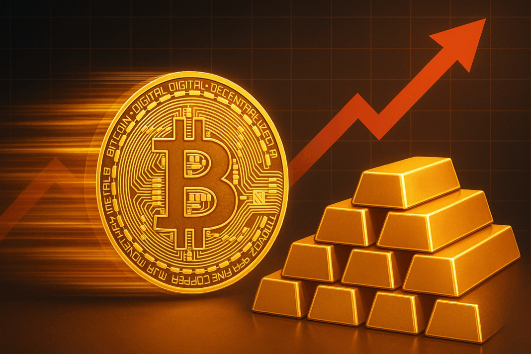 Bitcoin Price Surges To $113,000 As Gold And Silver Tank